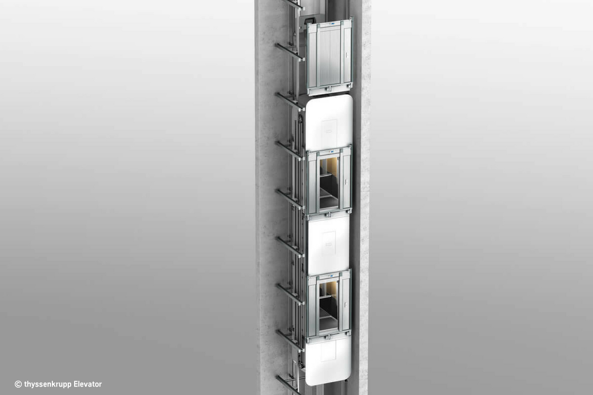 Double Deck Elevator